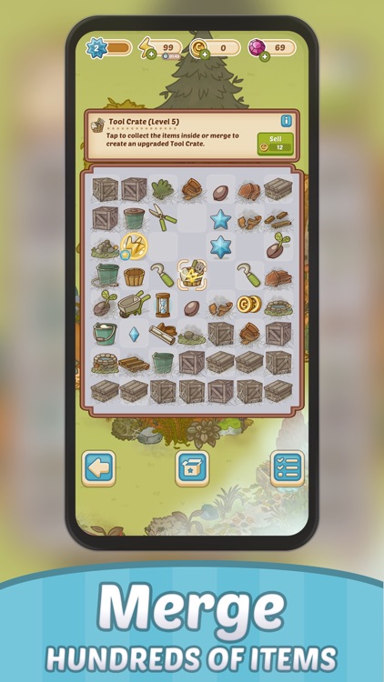 Merge Cartoon : Renovate Town by 1GRAM