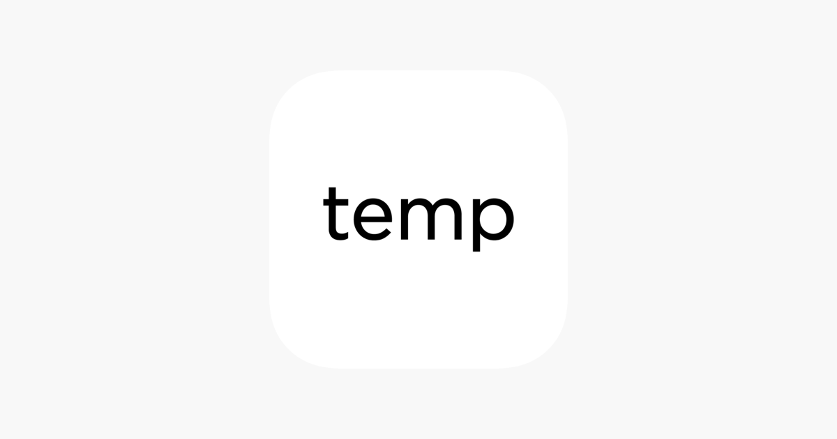 temp Button On The App Store