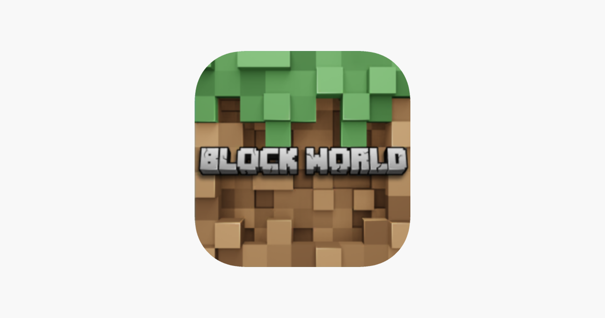 ‎block World 3d Craft And Build On The App Store