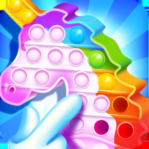 Pop It Fidget Flyer 3D Toys by Brainfull, LLC