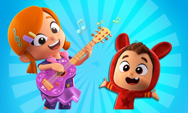 Lea and Pop baby songs cartoon for Apple TV by COLORCITY