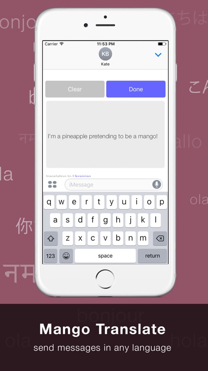 Mango Translate by Shiv Sakhuja