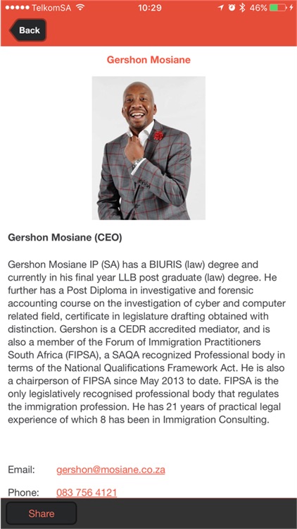 Mosiane Immigration by Willem Van Zyl