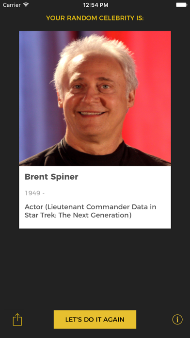 Random Celebrity Generator PC 버전: 무료 다운로드 - Windows 10,8,7 [한국어 앱]