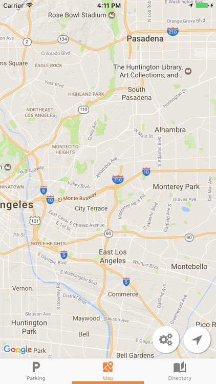 Maps for CSULA by Bin Chan