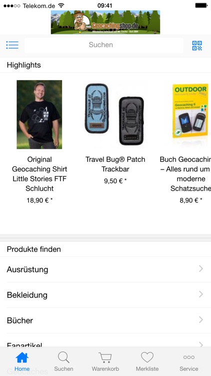 Geocaching Shop Deutschland by Sascha Mathiebe