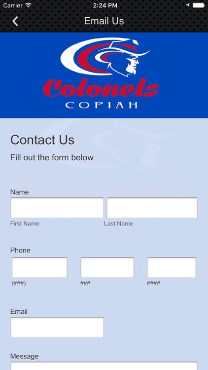 Copiah Colonels by BFAC