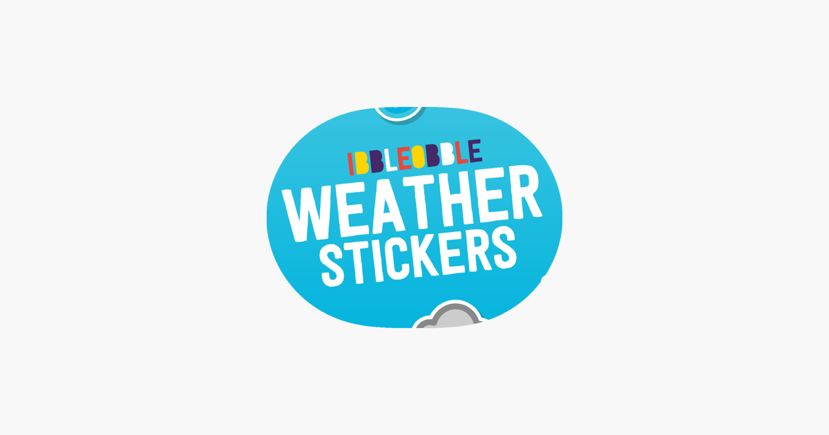 ibbleobble Weather Stickers For Imessage On The App Store