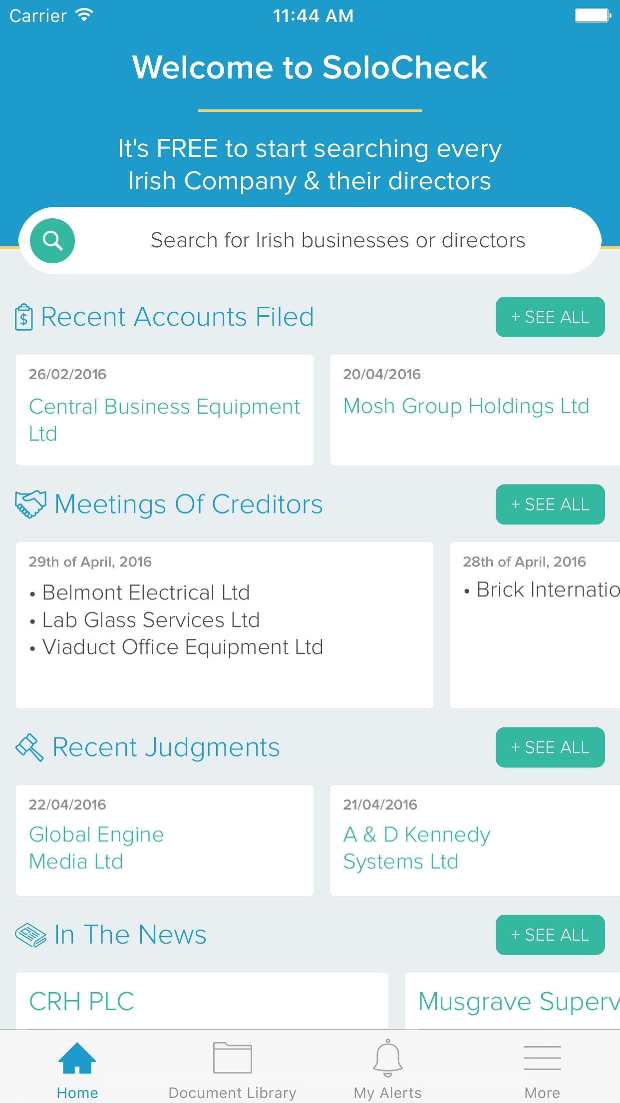 SoloCheck - Irish Company Info iOS App Stats: Downloads, Users ...