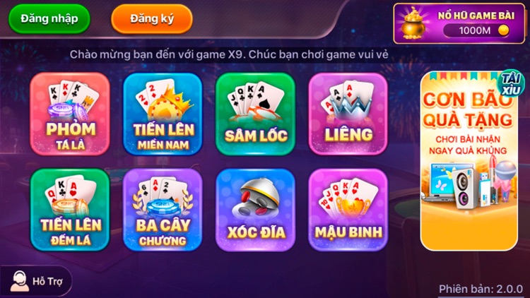 X9- Game Danh Bai Online by Nguyen Lam
