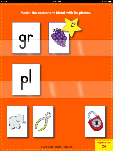 Consonant Blends and Digraphs - 교육 앱 | MWM