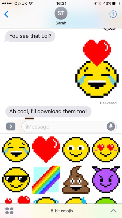 8-bit emojis by Fanmoji Ltd