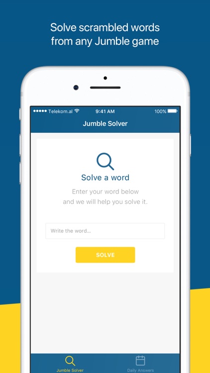 Jumble Word Solver by XWord Media