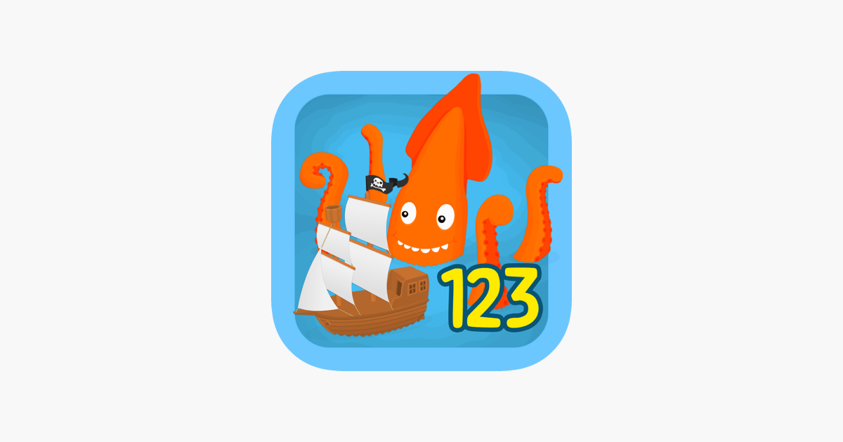 ‎Learn to count 123 pirates on the App Store