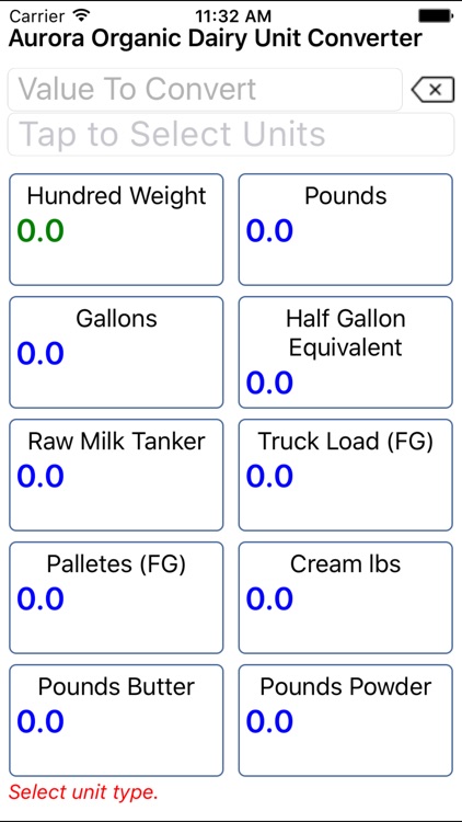 AOD Conversion App by Aurora Dairy Corporation