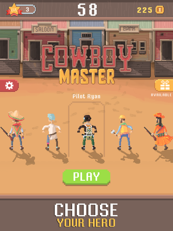 Télécharger Cowboy Master pour iPad sur l'App Store (Jeux)