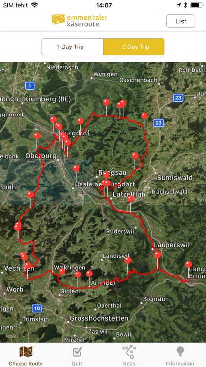 Emmentaler Cheese Route by Audiotours