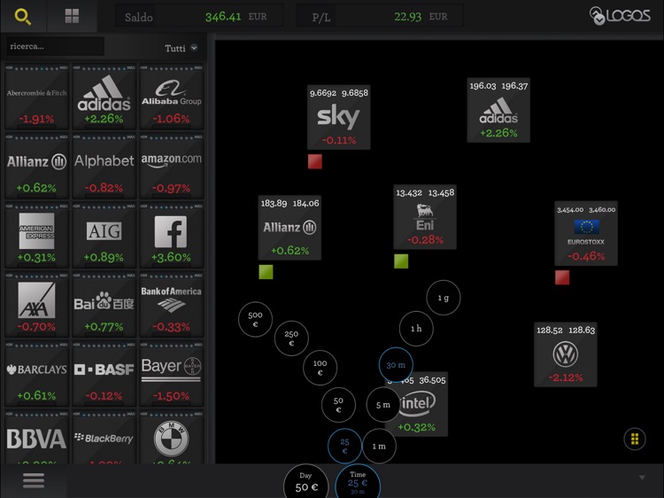 Logos per iPad by FinecoBank S.p.A.