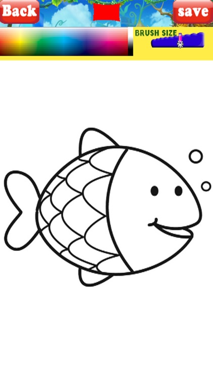 Coloring Guppy Fish Page by Paiyawan Chumnarnchanan