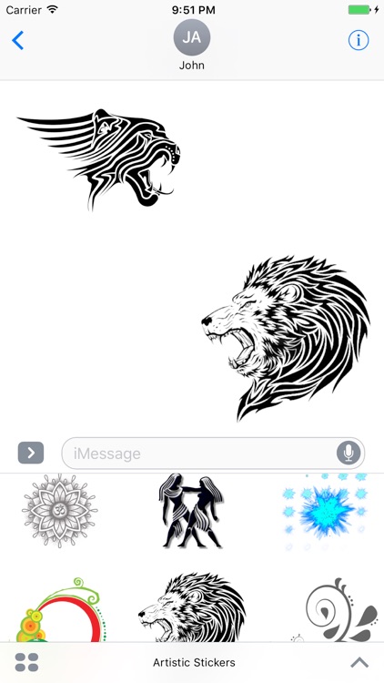 Best Artistic Stickers by Subatomic Devs