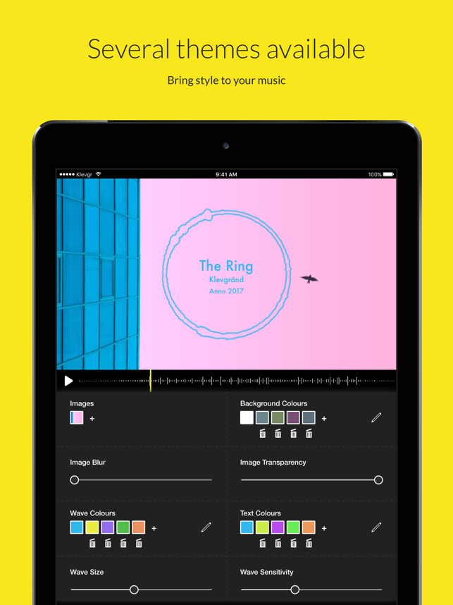 【iOS APP】Wizibel – Audio Visualizer 音樂創作影片製作工具 – Dr.愛瘋 APP Navi