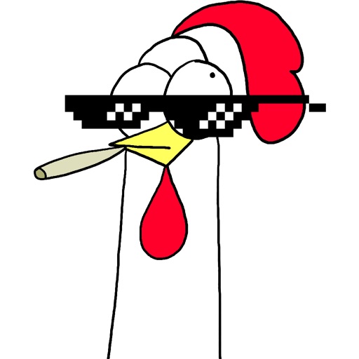 Chicken Bro 16 Sticker Pack by Tien-jung Huang