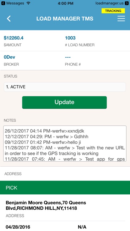Load Manager TMS by Weber Systems Inc.