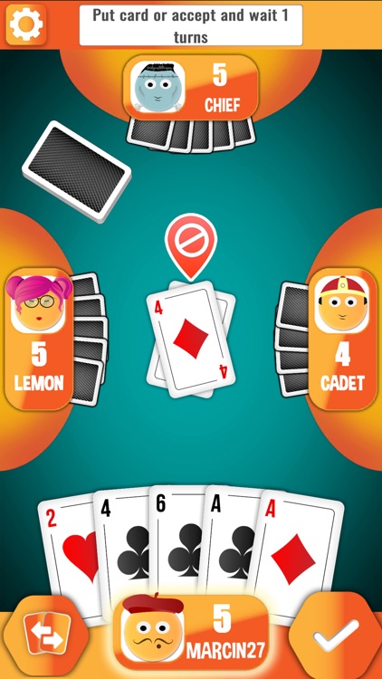 Makao - card game by Marcin Krokocki