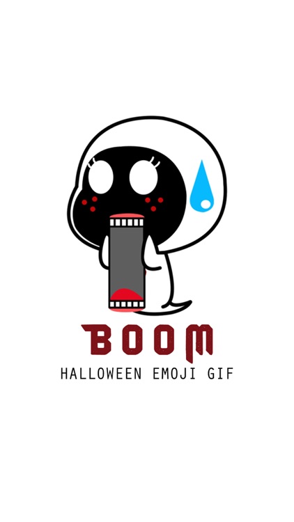 Boom - Halloween Emoji GIFs by Hai Dang