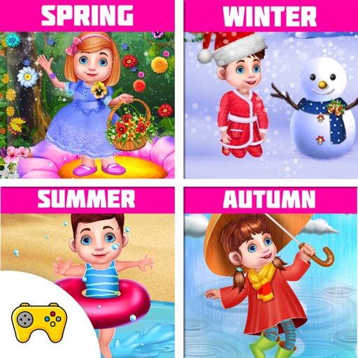 Kids Learning Seasons by Siddharth Panchal