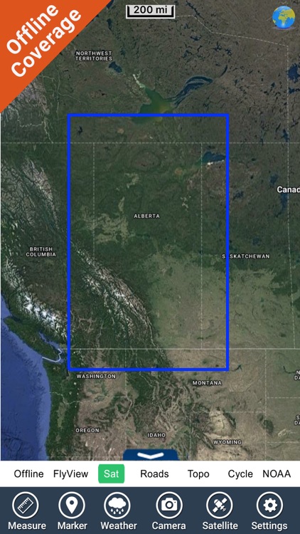 Alberta HD Lakes Fishing maps by Flytomap