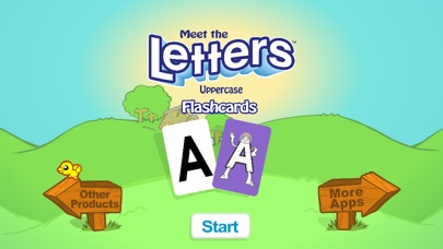 Meet the Letters Flashcards – Uppercase iPhone App