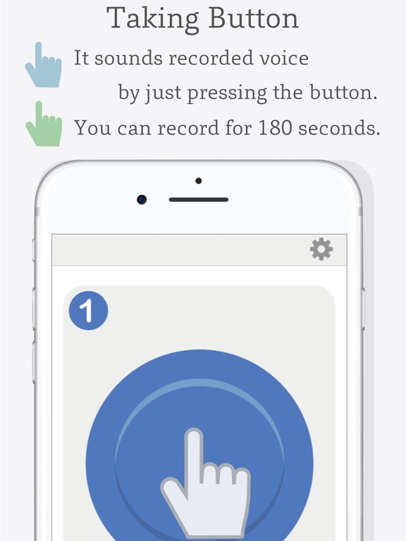 Télécharger Talking Button pour iPhone / iPad sur l'App Store (Medecine)