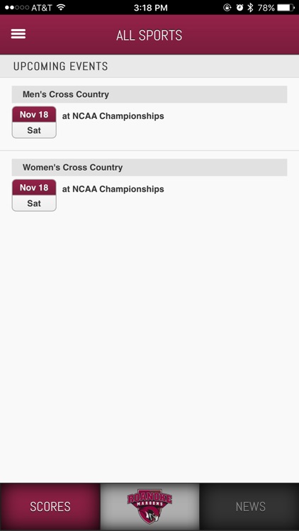 Roanoke Front Row by PrestoSports