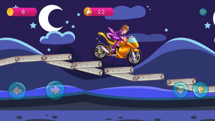 Princess Moto Race by Richard Peavey
