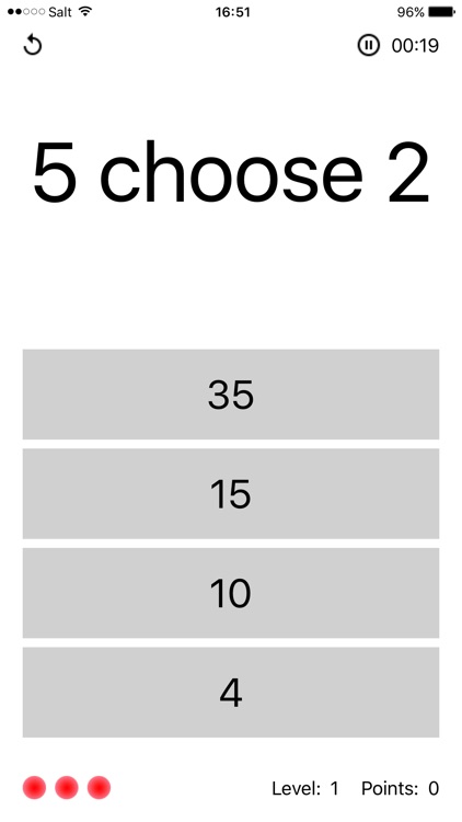 Combinations – n choose k by Gian Gentinetta