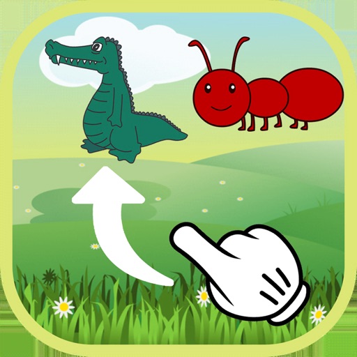 Drag n match animals for Kids by Tai Tran