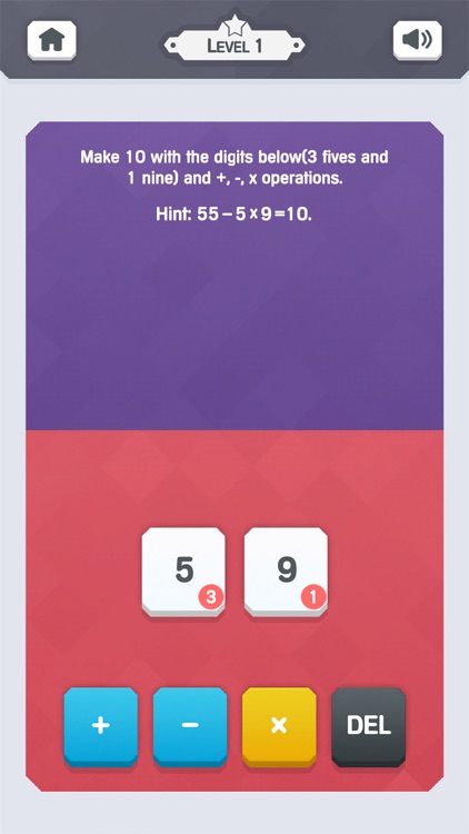 Make Ten - Math Puzzle by Artur Darbinyan