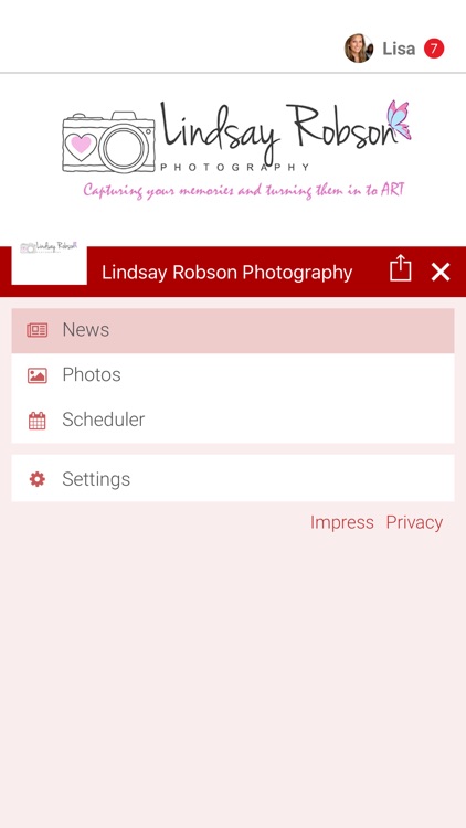 Lindsay Robson Photography by Tobit.Software