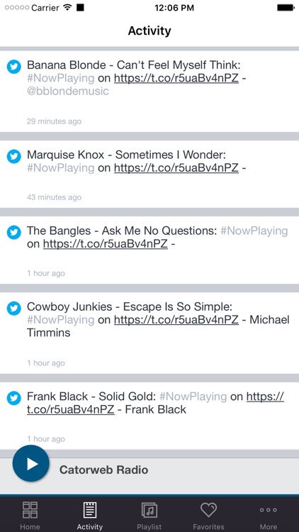 Catorweb Radio by Nobex Technologies