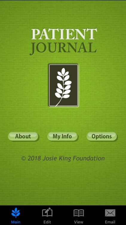 Patient Journal by Josie King Foundation