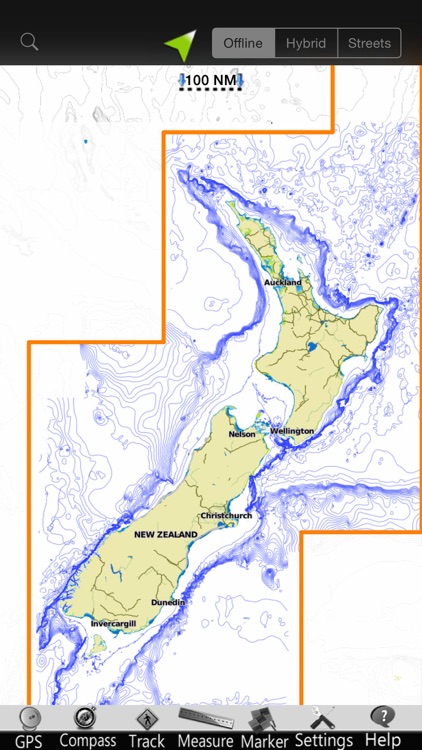 New Zealand Nautical Chart GPS by MapITech