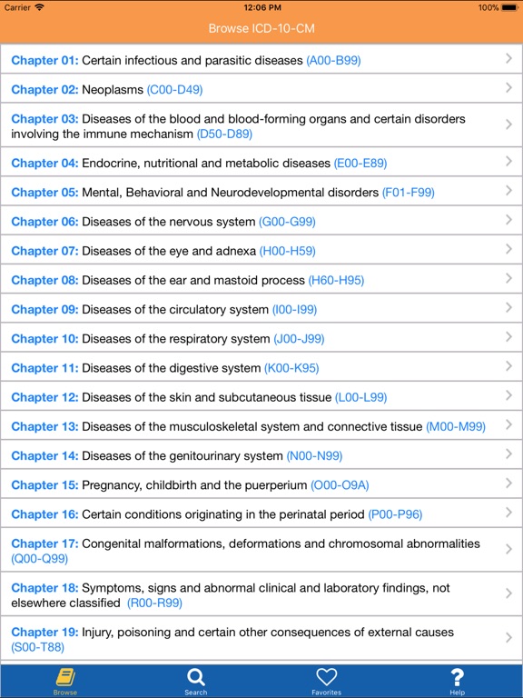 App Shopper: ICD-10-CM 2018 Diagnosis Codes (Medical)