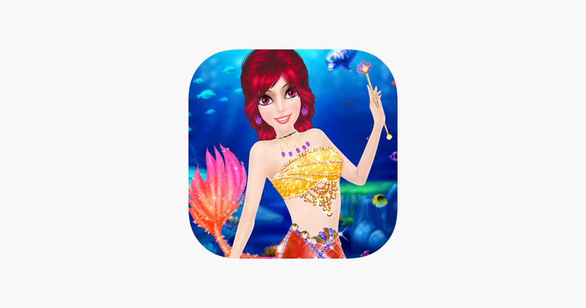 ‎Mermaid Games - Makeover and Salon Game on the App Store
