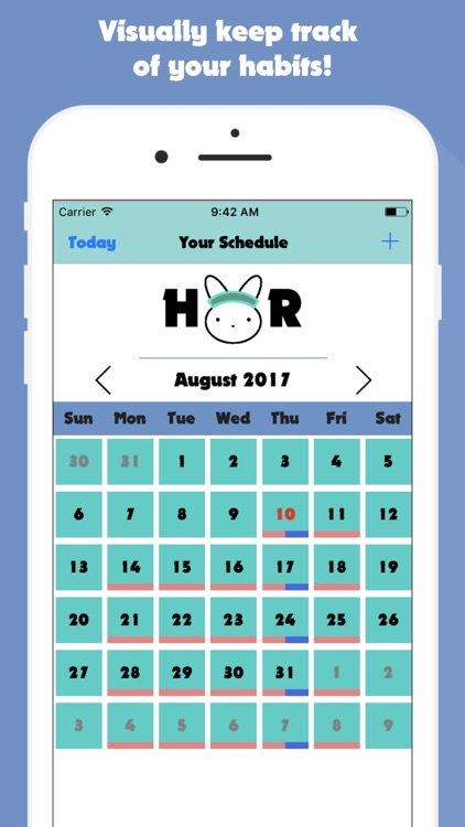 Habit Rabbit - Essential Goal Tracking App by Rui Wang