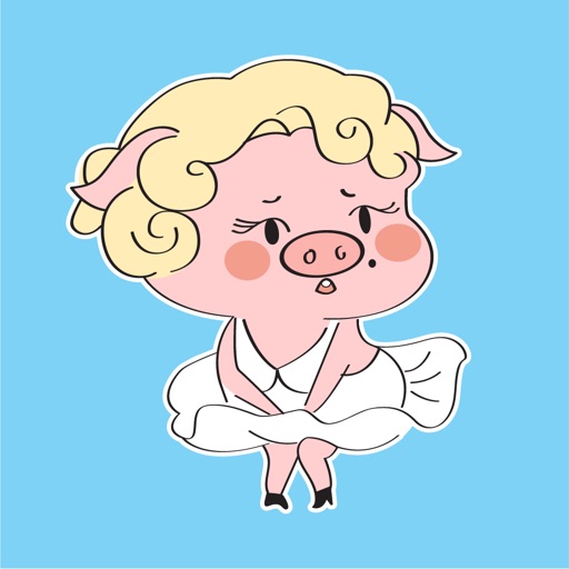 Télécharger Pig Lady Animated Stickers pour iPhone / iPad sur l'App ...