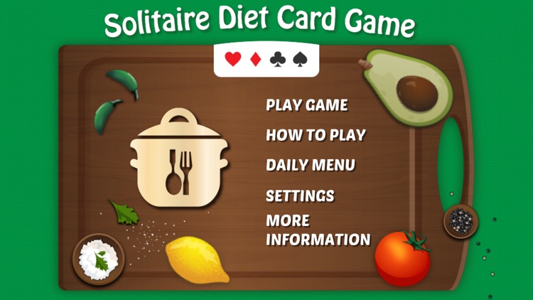 Solitaire Diet Card Game by Ongi Netanel