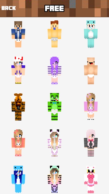BABY SKINS - FNAF SKIN Free for Minecraft Game PE by Nguyen Hung