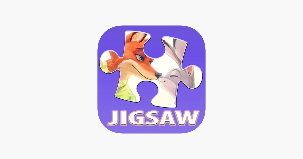‎Cartoon Puzzle – Jigsaw Puzzles Box for Judy Hopps and Nick - Kids ...