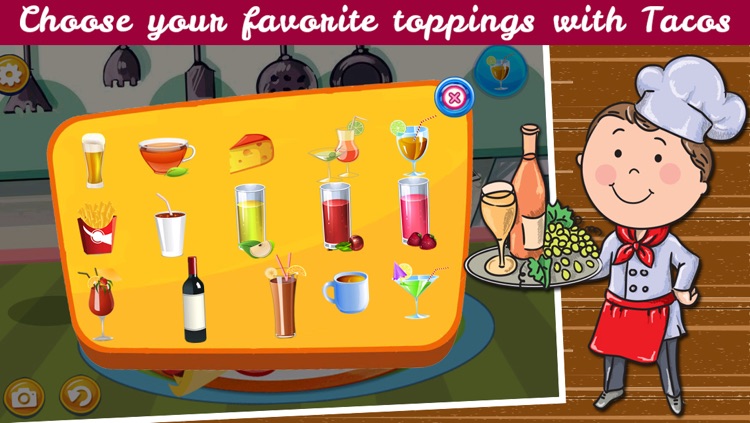 Mexican Cooking Mania - Tacos Maker Kids Food Games by himanshu shah